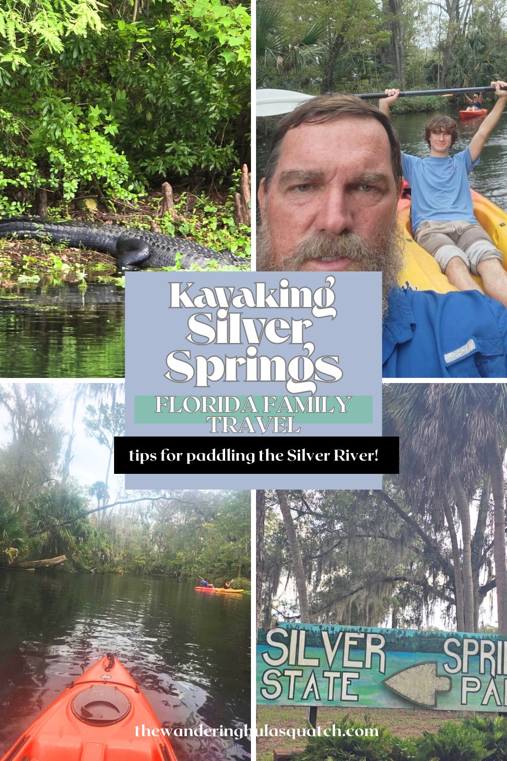 PADDLING THE RIVER- SILVER SPRINGS STATE PARK,FLORIDA - The Wandering ...