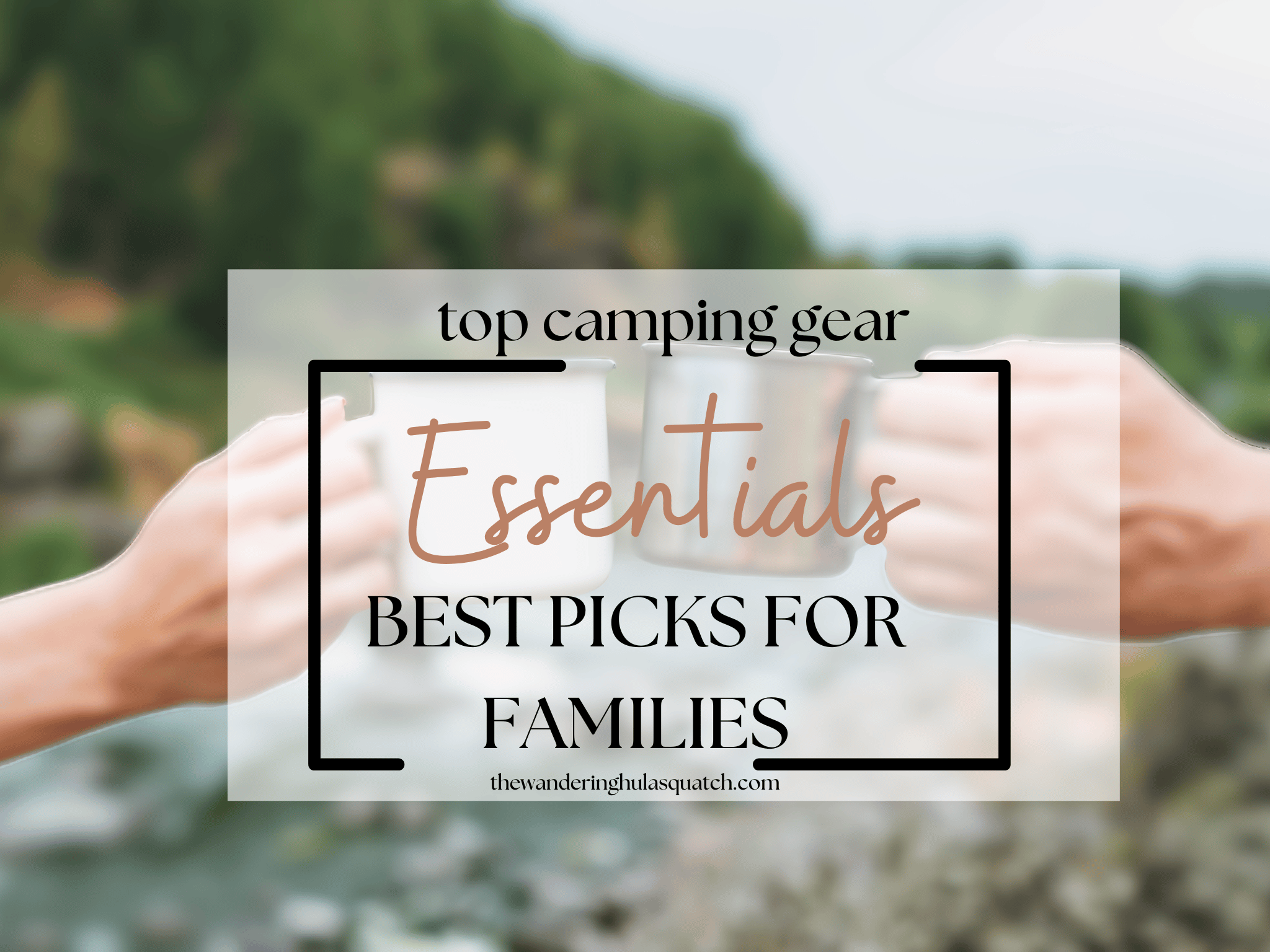 TOP CAMPING GEAR ESSENTIALS: BEST PICKS FOR FAMILIES - The Wandering ...